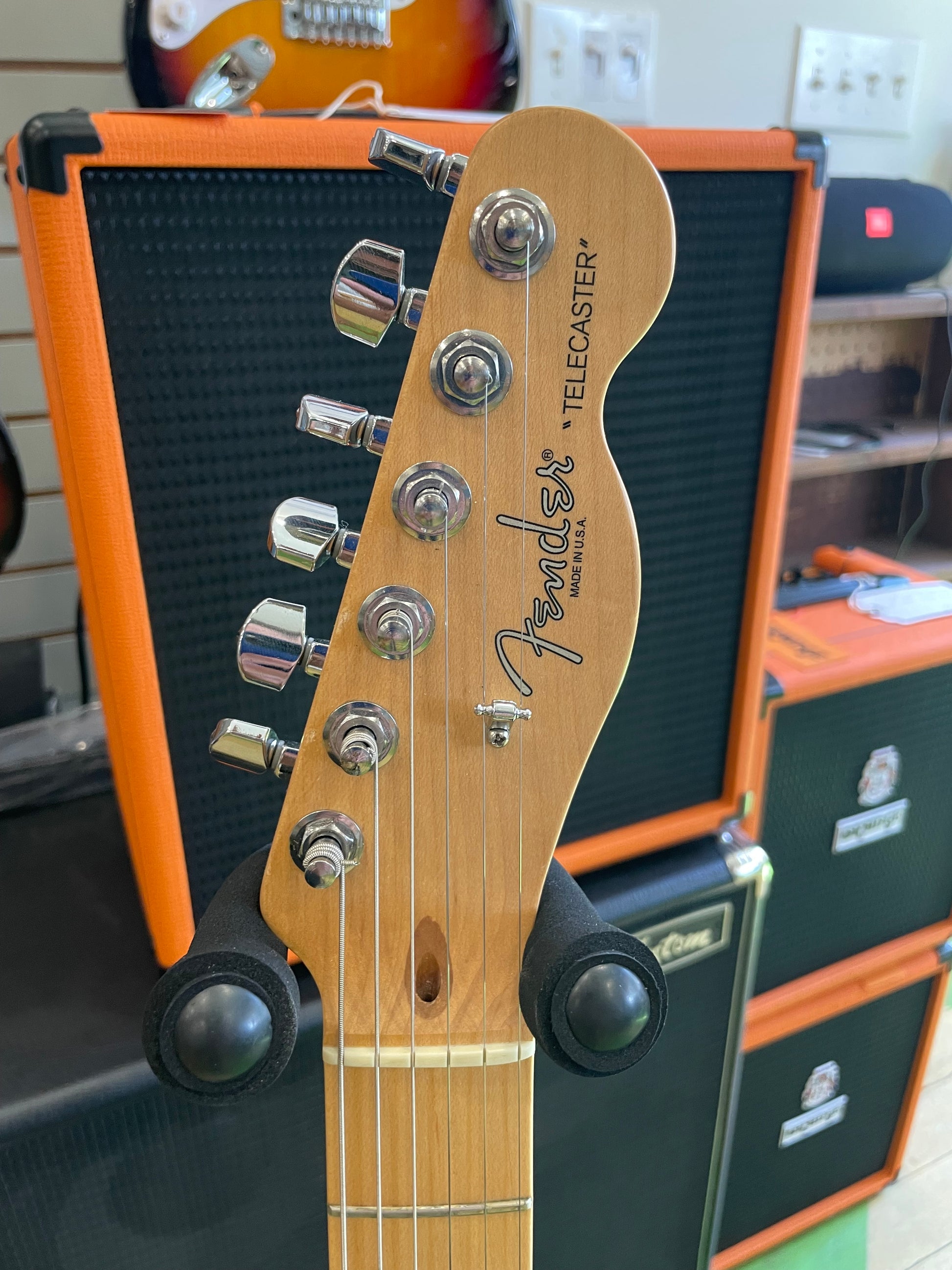 Telemaster Custom Electric Guitar – Candy Purple Mahogany Offset (Used ...